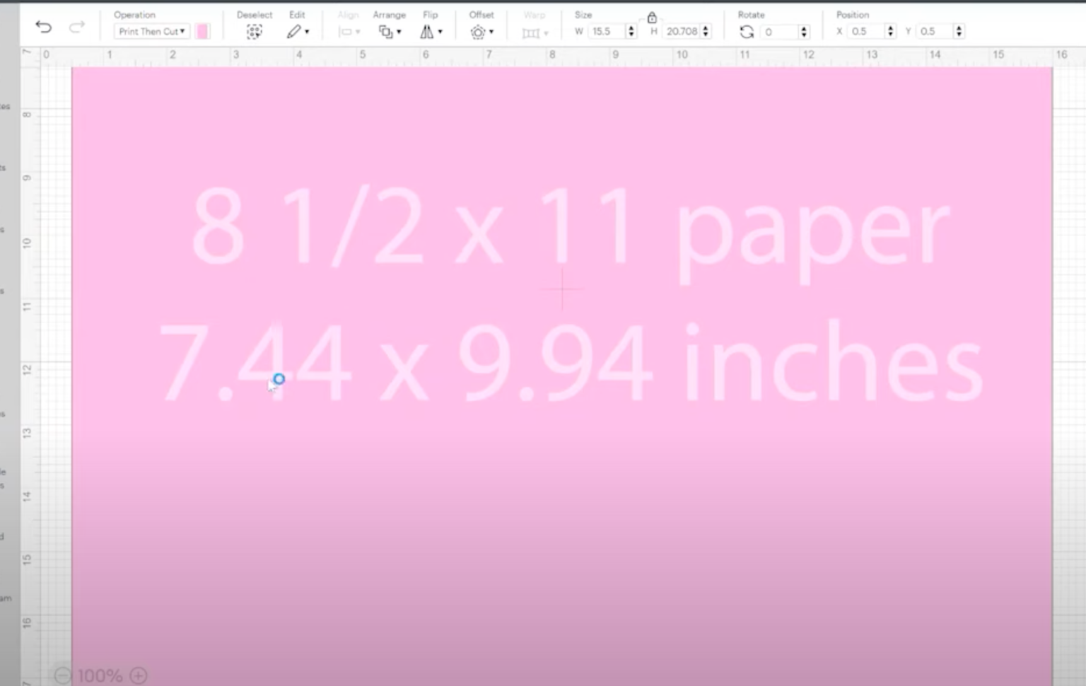 Free Templates for Maximum Cricut Print And Cut Sizes - Angie Holden ...