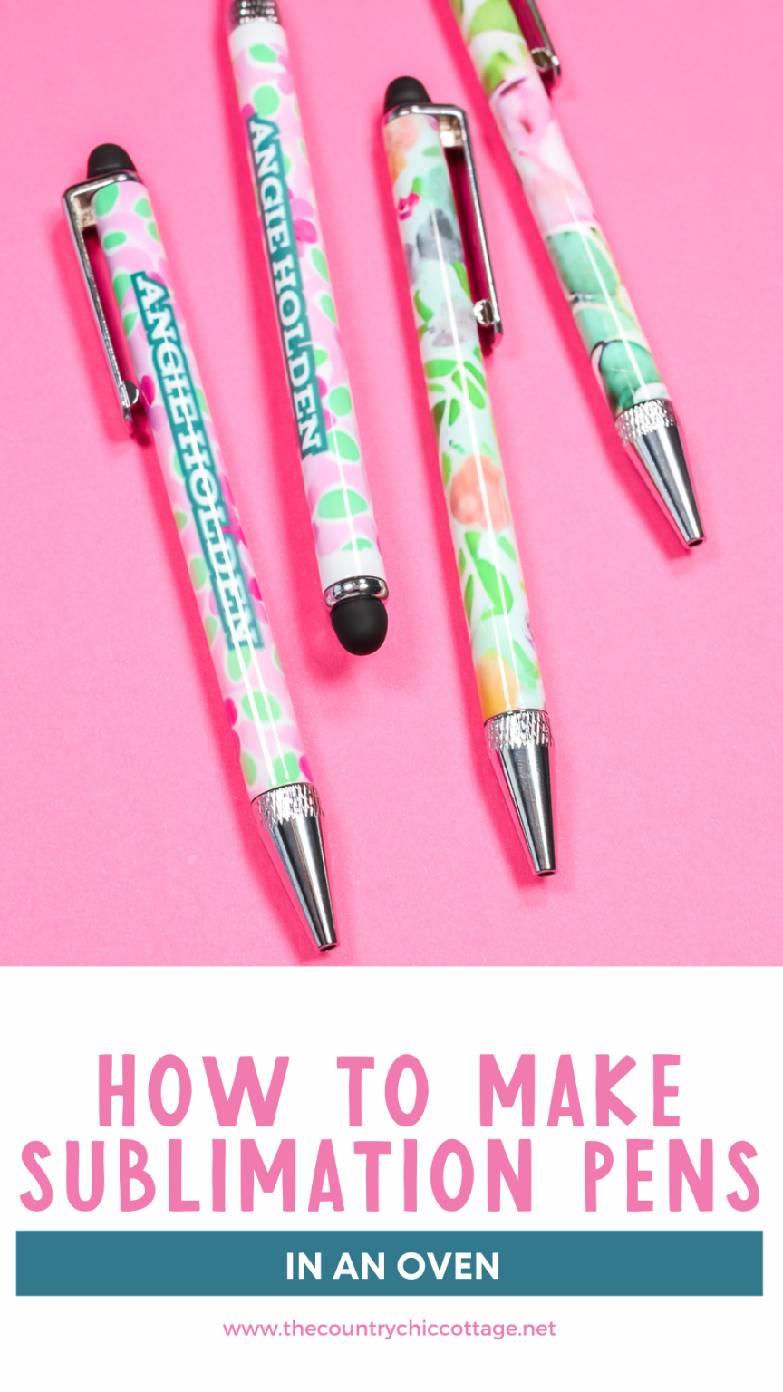 How to Make Customized Pens with Sublimation - Angie Holden The Country ...