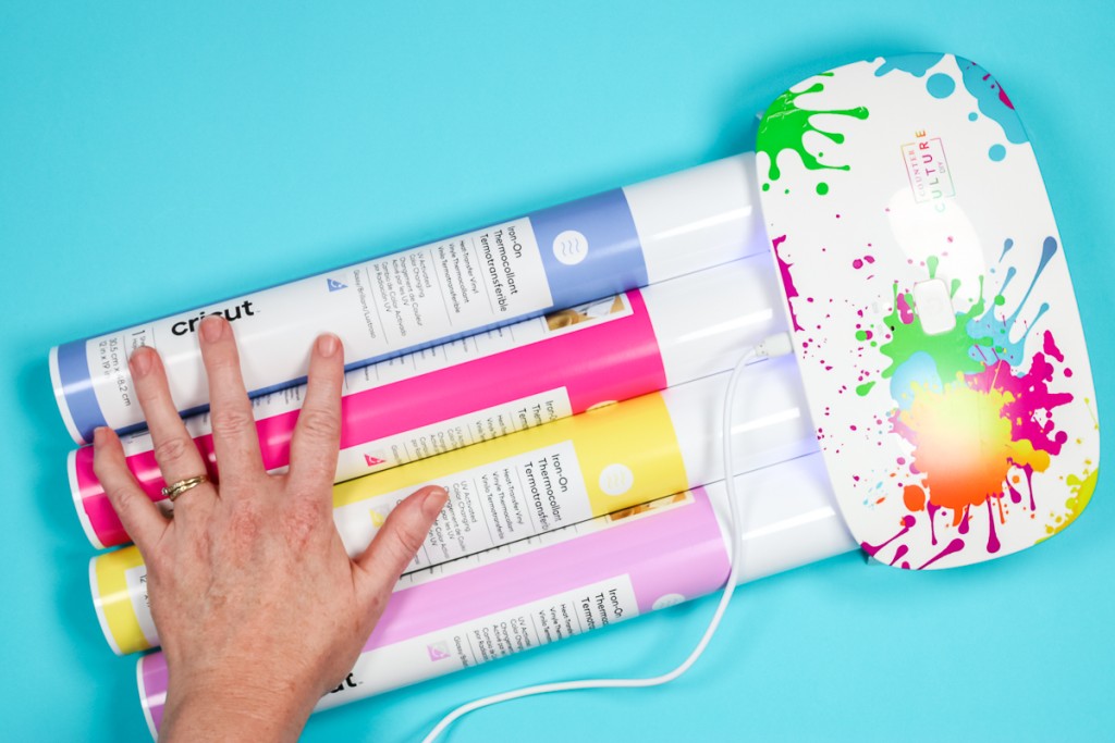 How to Use UV Color Changing HTV from Cricut - Angie Holden The Country ...