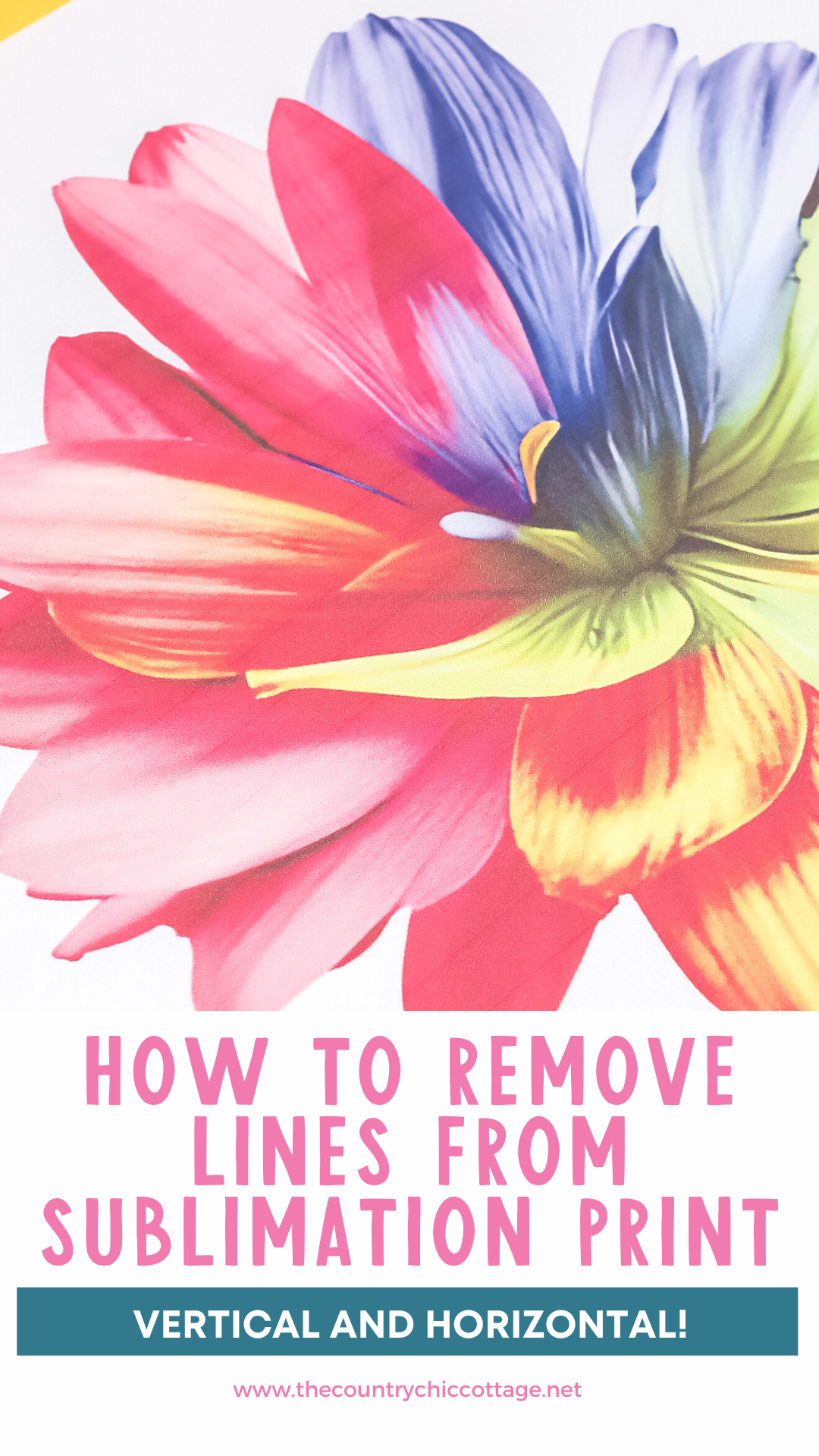 How to Fix Lines in Sublimation Prints - DIY Newest