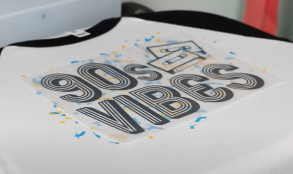 How to Use Screen Print Confetti with HTV - Angie Holden The Country ...