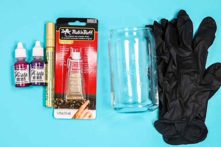 How to Color Glass Etching in Minutes - Angie Holden The Country Chic ...