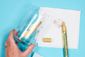 How to Color Glass Etching in Minutes - Angie Holden The Country Chic ...