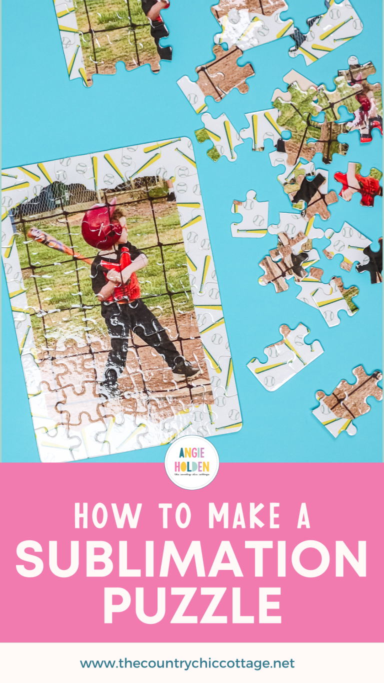 How to Make Custom Sublimation Puzzles - Angie Holden The Country Chic ...