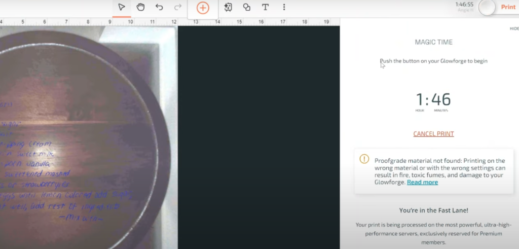 How to Engrave with Glowforge Aura - Angie Holden The Country Chic Cottage
