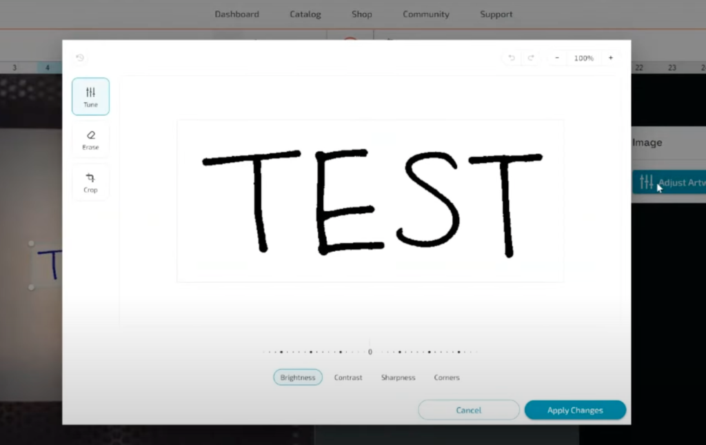 How to Upload and Trace Designs on a Glowforge - Angie Holden The Country Chic Cottage