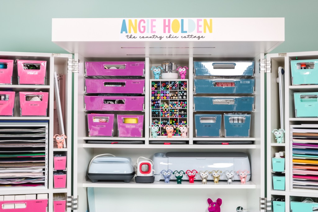 Create Room DreamBox 2 Craft Room Tour - Angie Holden The Country Chic ...