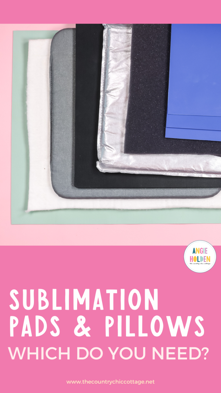 What Sublimation Pads and Pillows Do You Need? - Angie Holden The ...
