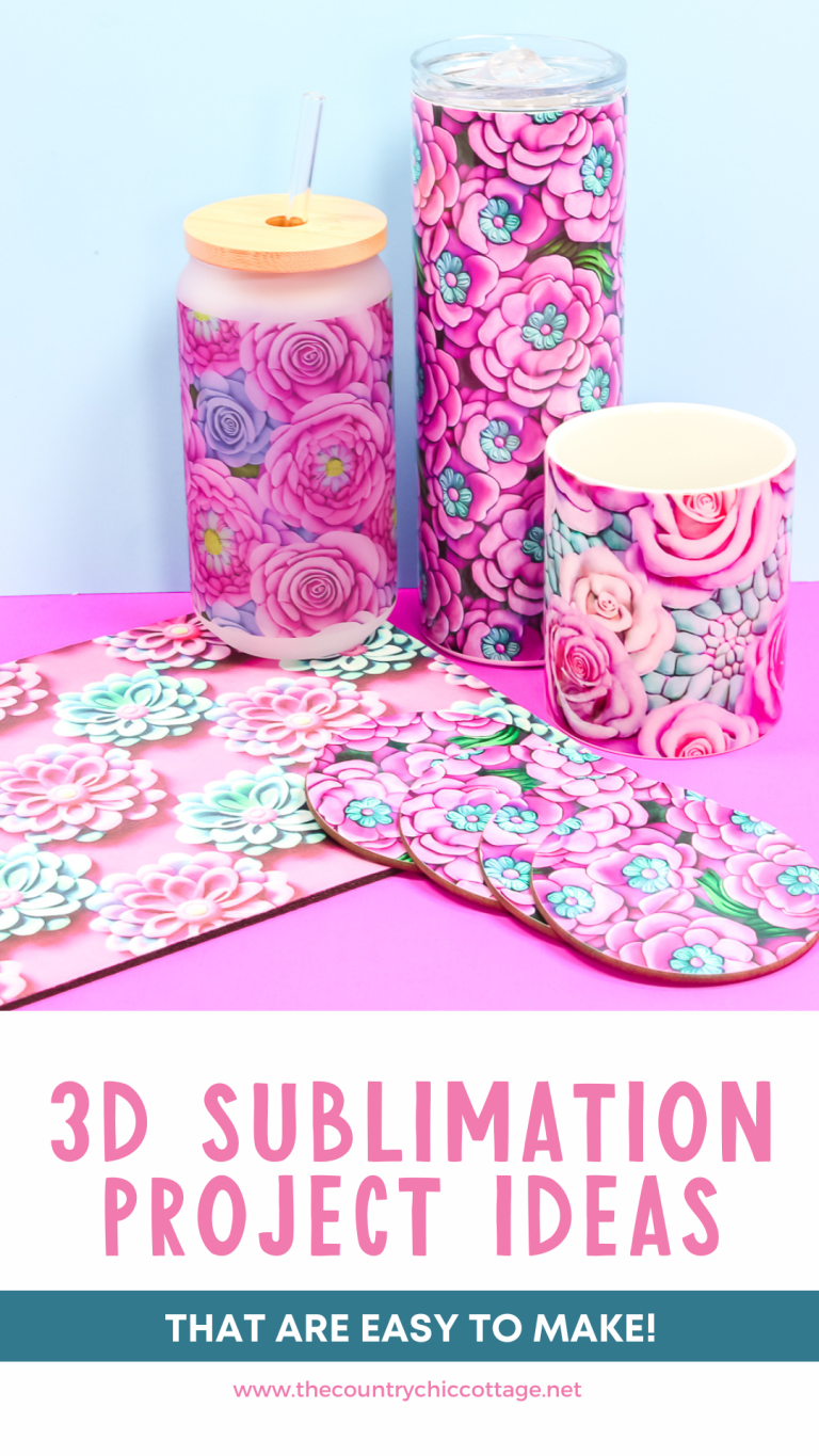 3D Sublimation Projects You Can Make Today! - Angie Holden The Country ...