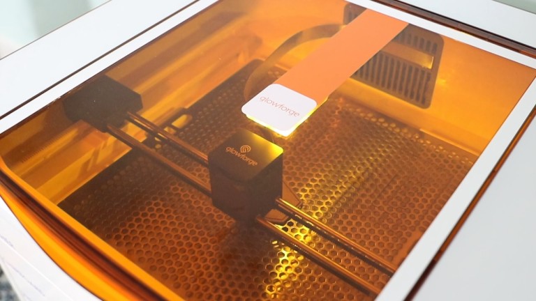 How to Engrave with Glowforge Aura - Angie Holden The Country Chic Cottage