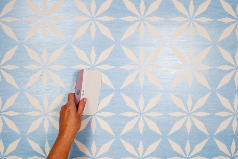How to Make a Large Stencil with Cricut - Angie Holden The Country Chic ...