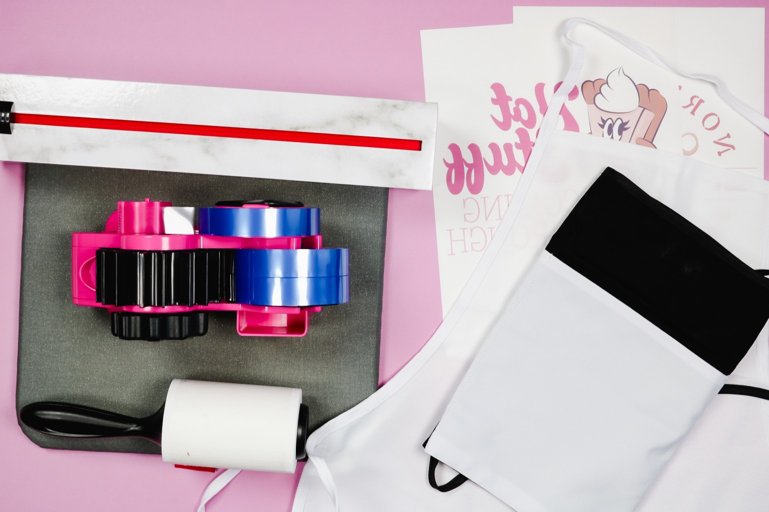 How to Make Custom Sublimation Aprons - Angie Holden The Country Chic ...