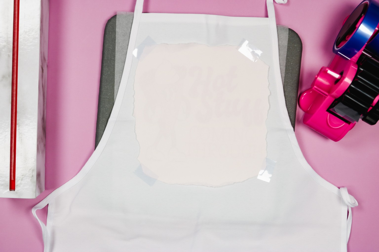 How to Make Custom Sublimation Aprons - Angie Holden The Country Chic ...