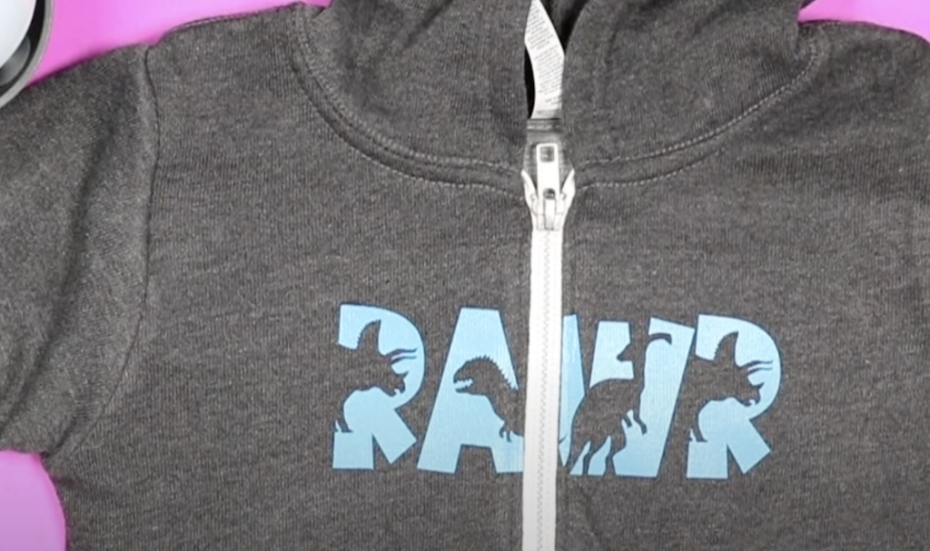 How to Add HTV on a Zip-Up Hoodie - Angie Holden The Country Chic Cottage