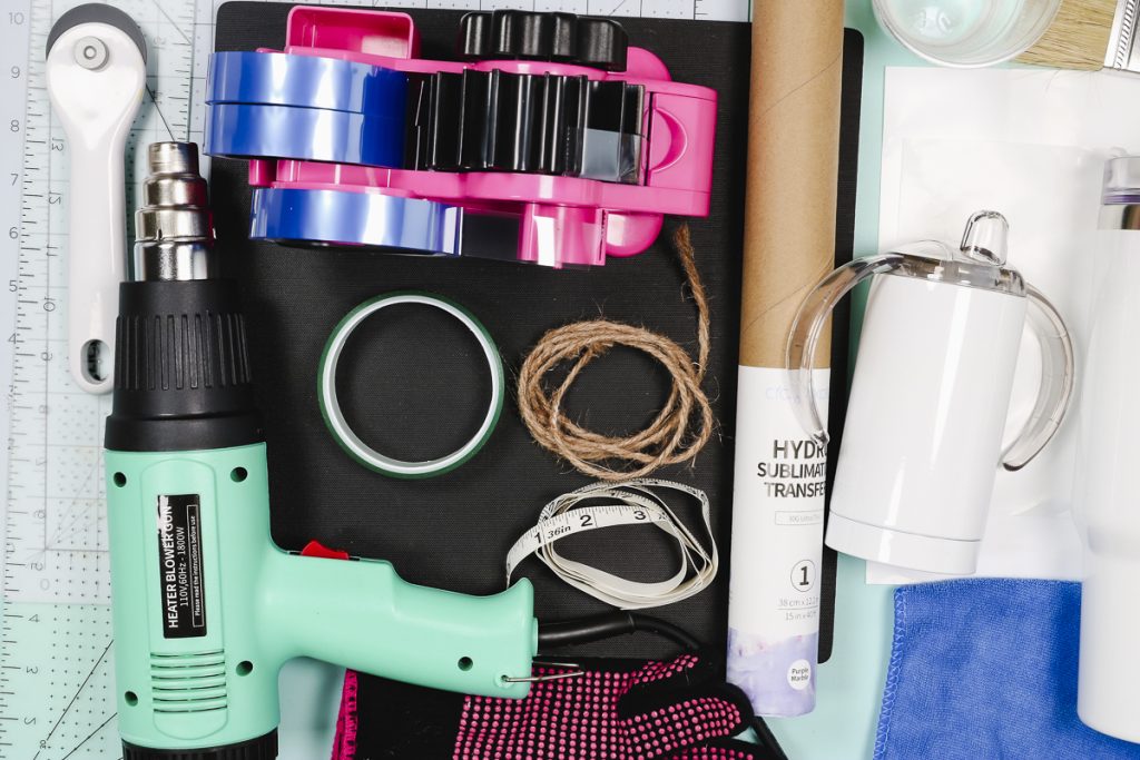 How to Use Hydro Sublimation Sheets on Tapered Tumblers - Angie Holden ...