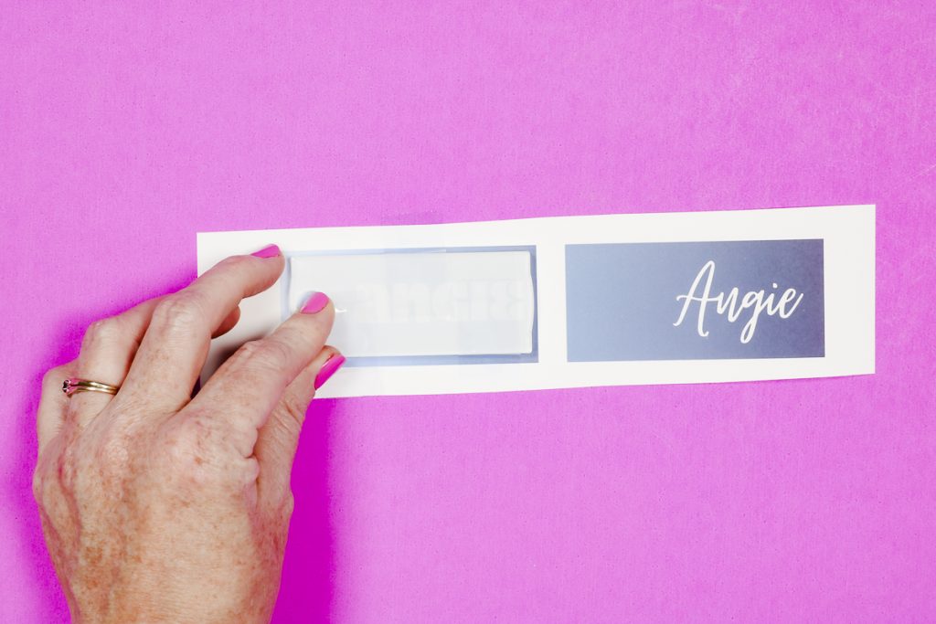 How to Make a Custom Sublimation Stanley Name Plate - Angie Holden The ...