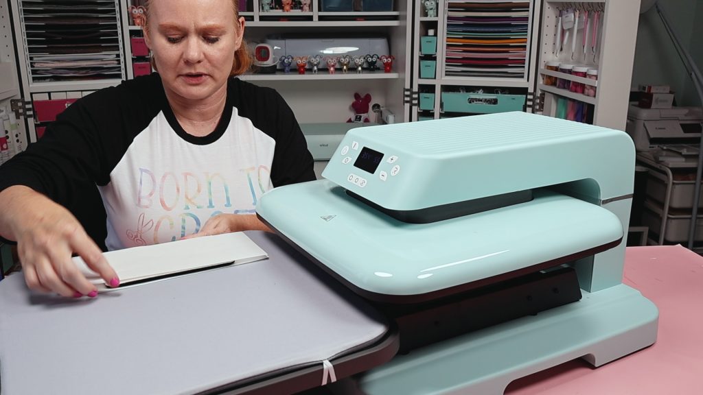 HTVRONT Auto Heat Press Review - Angie Holden The Country Chic Cottage