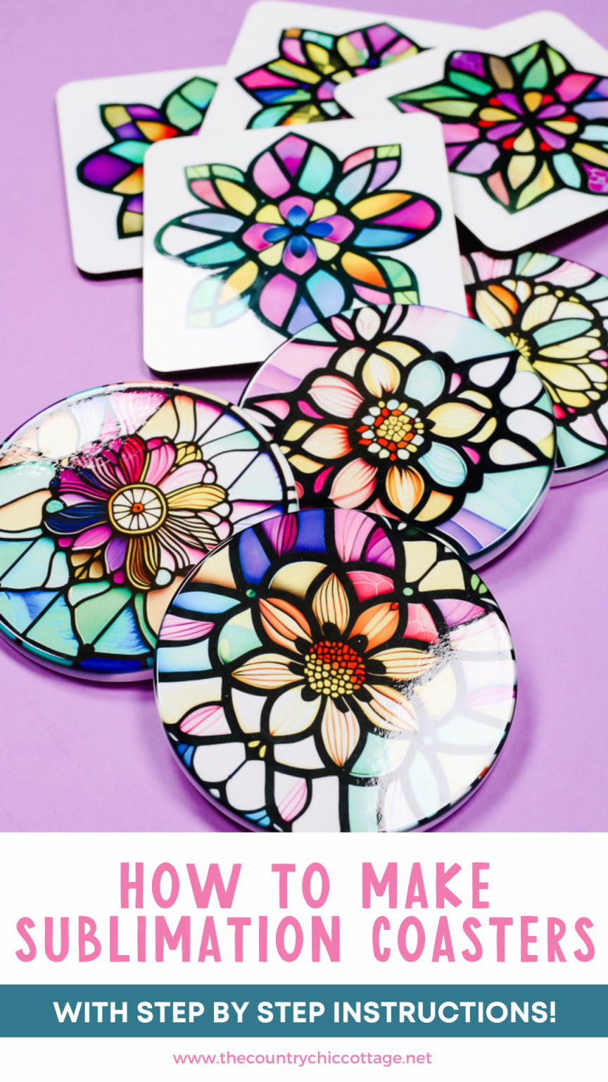 How to Make Sublimation Coasters the Right Way - Angie Holden The ...