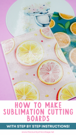 How to Make Sublimation Cutting Boards - Angie Holden The Country Chic ...