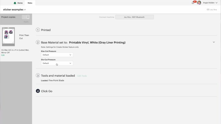 How to Use Cricut Create Sticker Maker in Design Space - Angie Holden ...