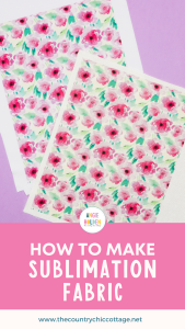 How to Make Custom Sublimation Fabric - Angie Holden The Country Chic ...