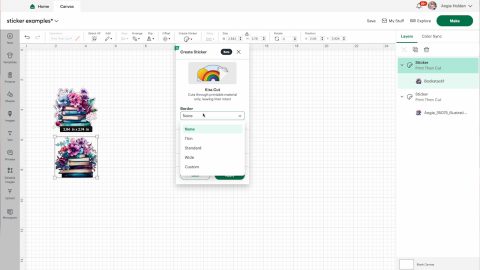 How to Use Cricut Create Sticker Maker in Design Space - Angie Holden ...