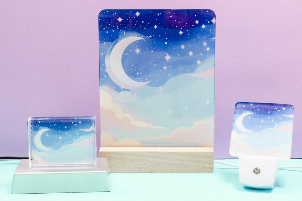 How to Make Sublimation Nightlights - Angie Holden The Country Chic Cottage