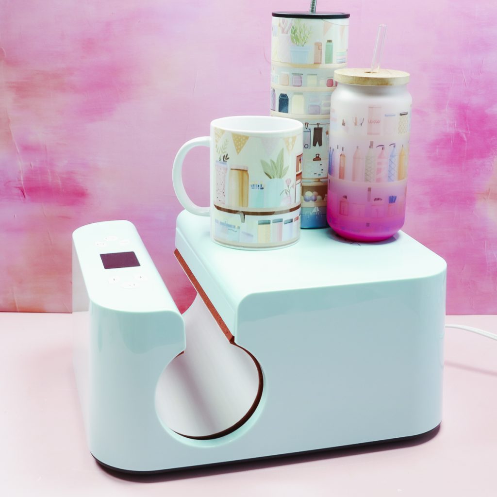 HTVRont Auto Tumbler Press Review with Mugs and Tumblers - Angie Holden ...