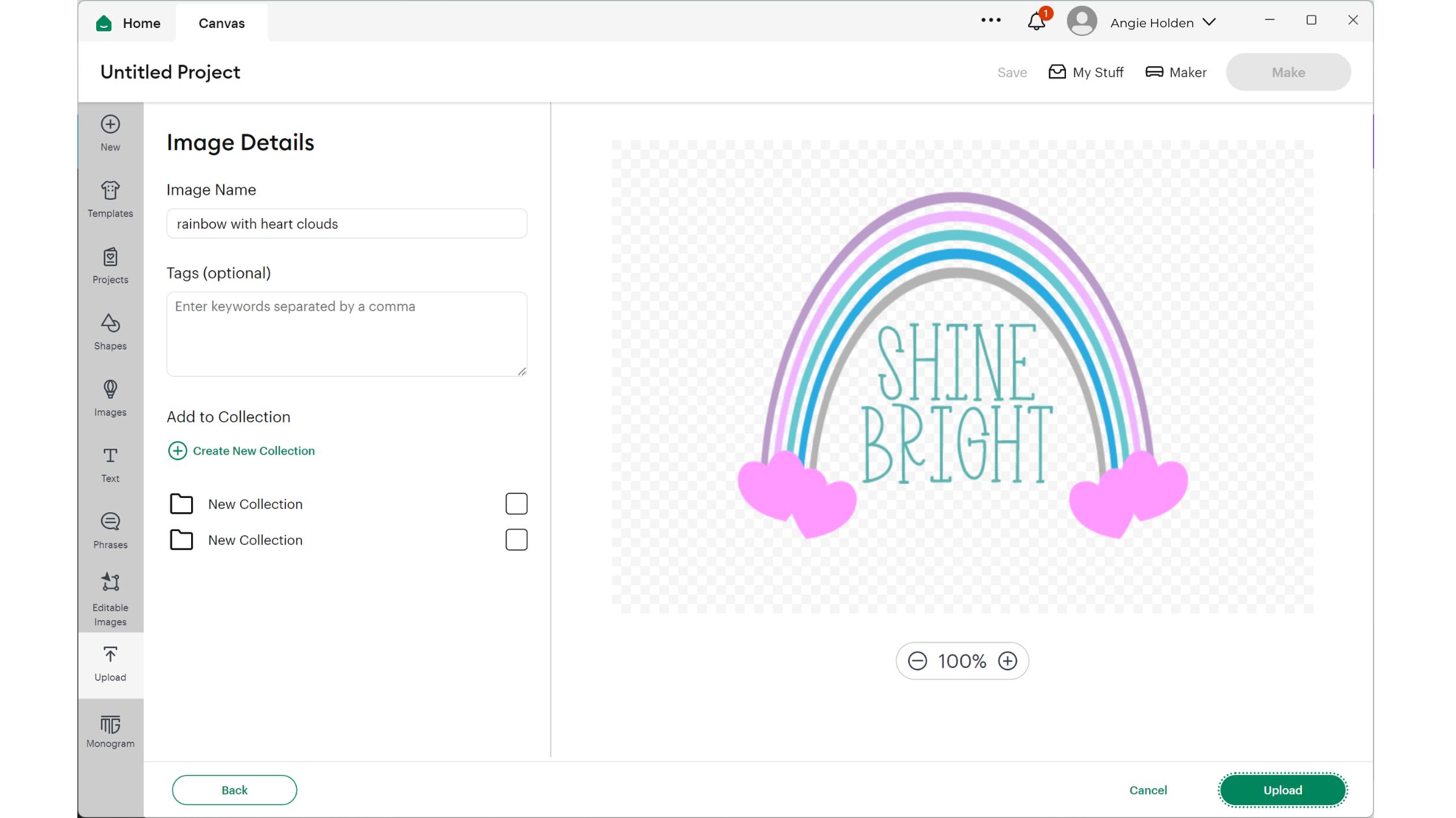 How to Use an SVG on a Cricut - Angie Holden The Country Chic Cottage