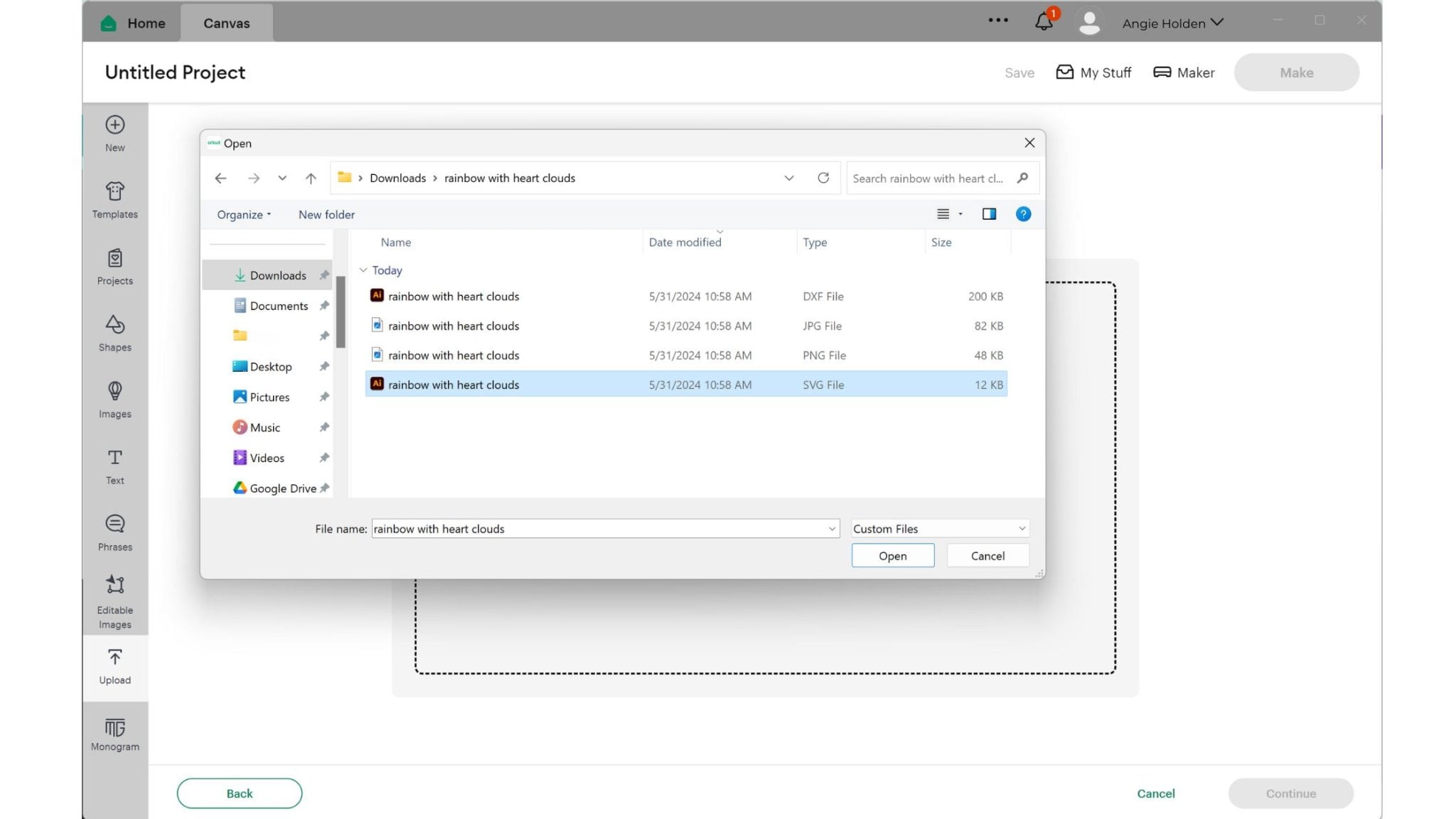 How to Use an SVG on a Cricut - Angie Holden The Country Chic Cottage