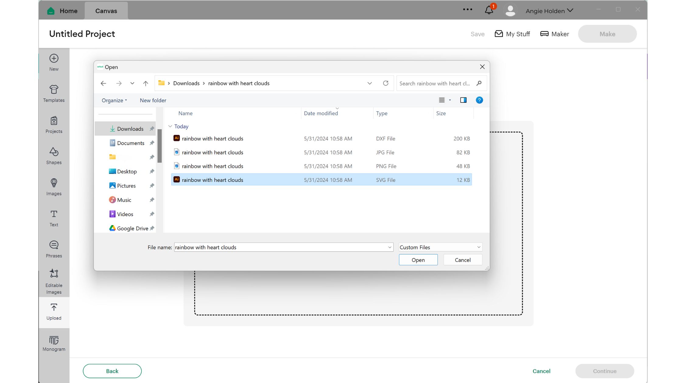 How to Use an SVG on a Cricut - Angie Holden The Country Chic Cottage