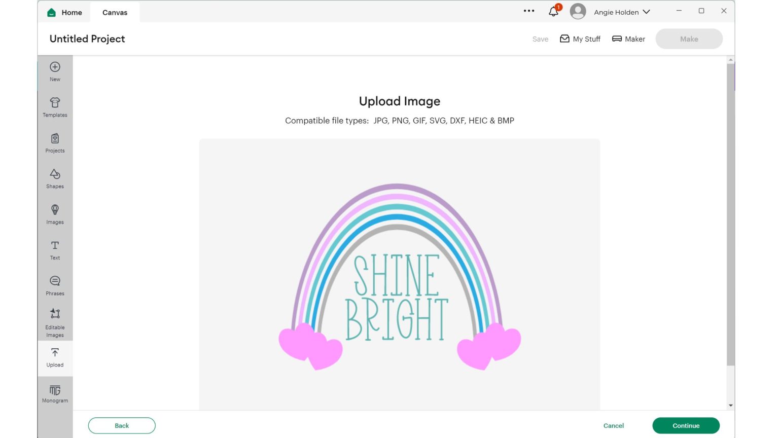 How to Use an SVG on a Cricut - Angie Holden The Country Chic Cottage