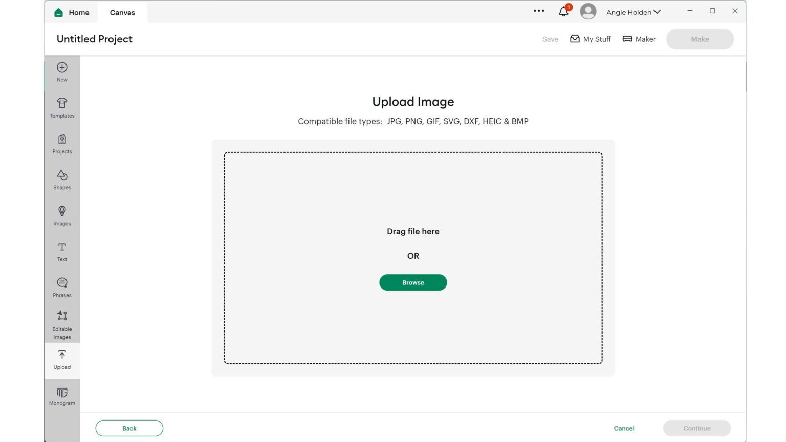 How to Use an SVG on a Cricut - Angie Holden The Country Chic Cottage