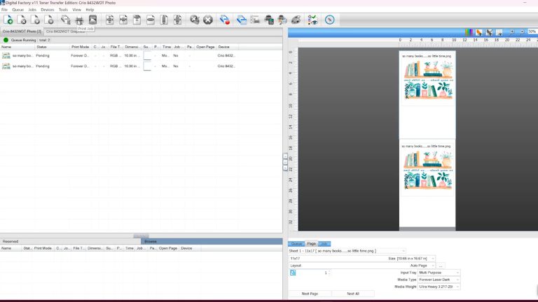 How to Use a White Toner Printer with Forever Laser Dark - Angie Holden ...