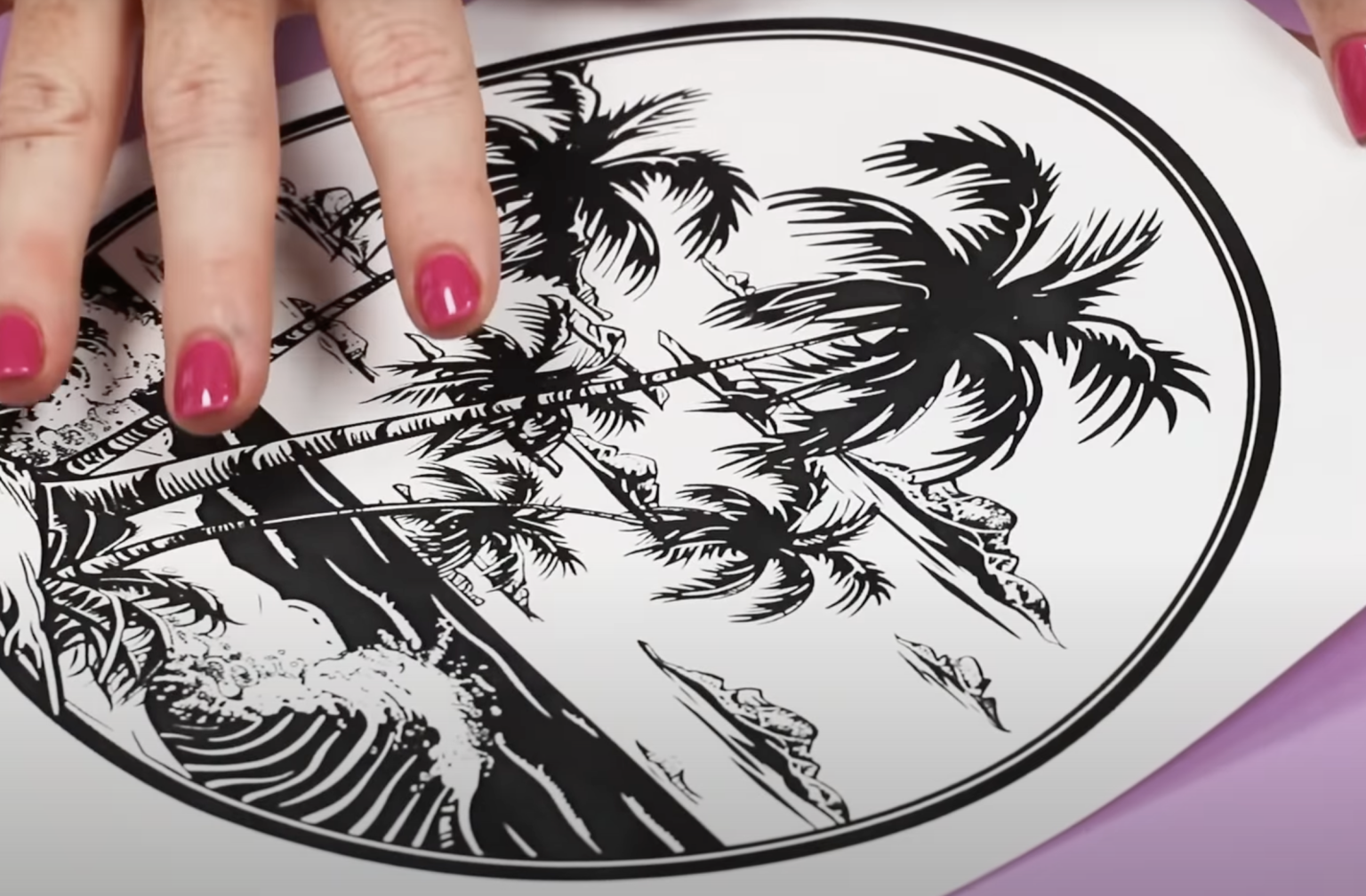 How to Use Self Weeding Paper by iColor Presto! - Angie Holden The ...