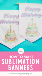 How to Make Sublimation Banners for Any Event - Angie Holden The ...