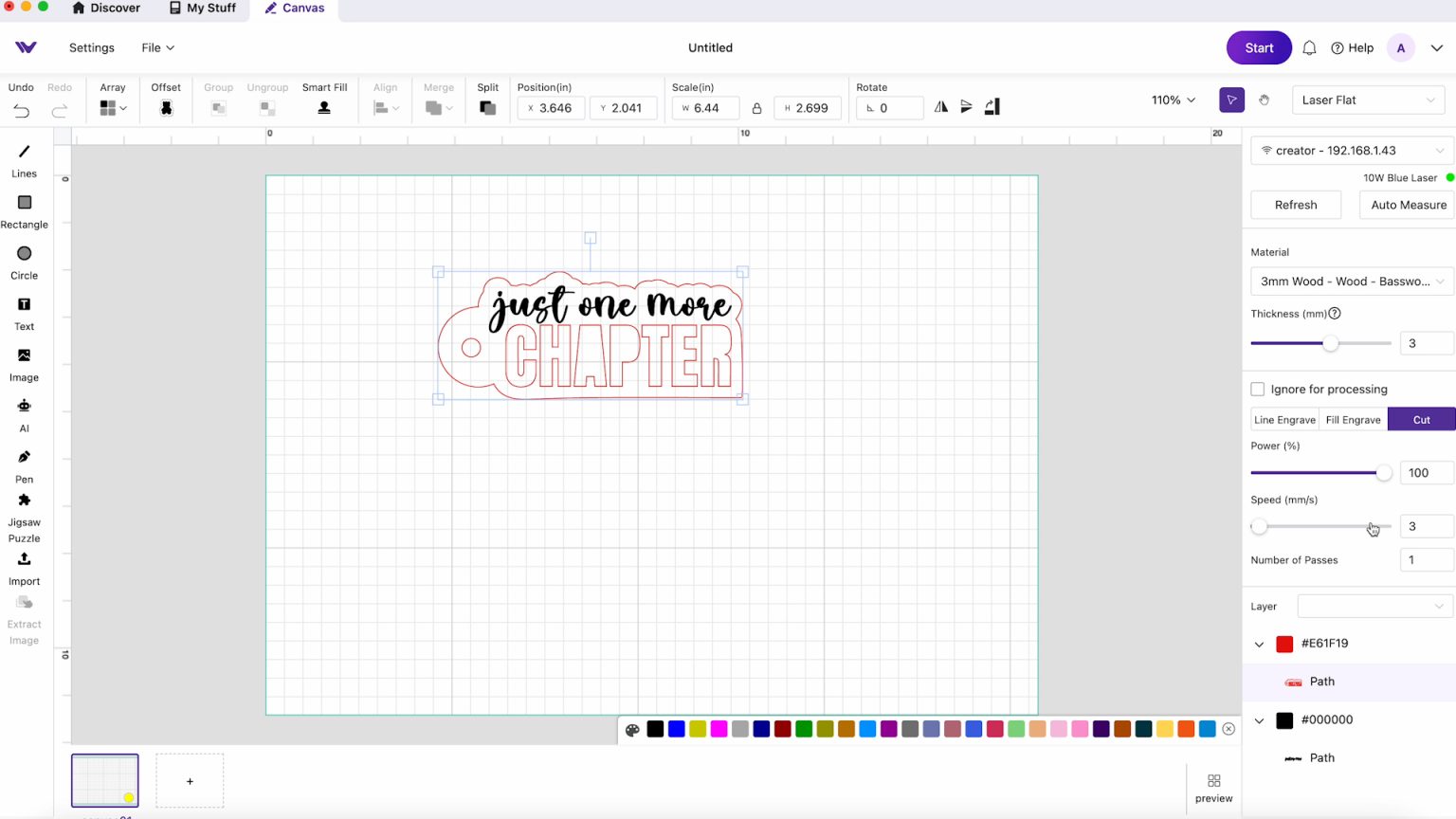 Your WeCreat Vista Laser Beginner's Guide - Angie Holden The Country ...