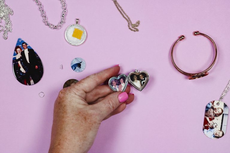 How to Make Sublimation Jewelry with Photos - Angie Holden The Country ...