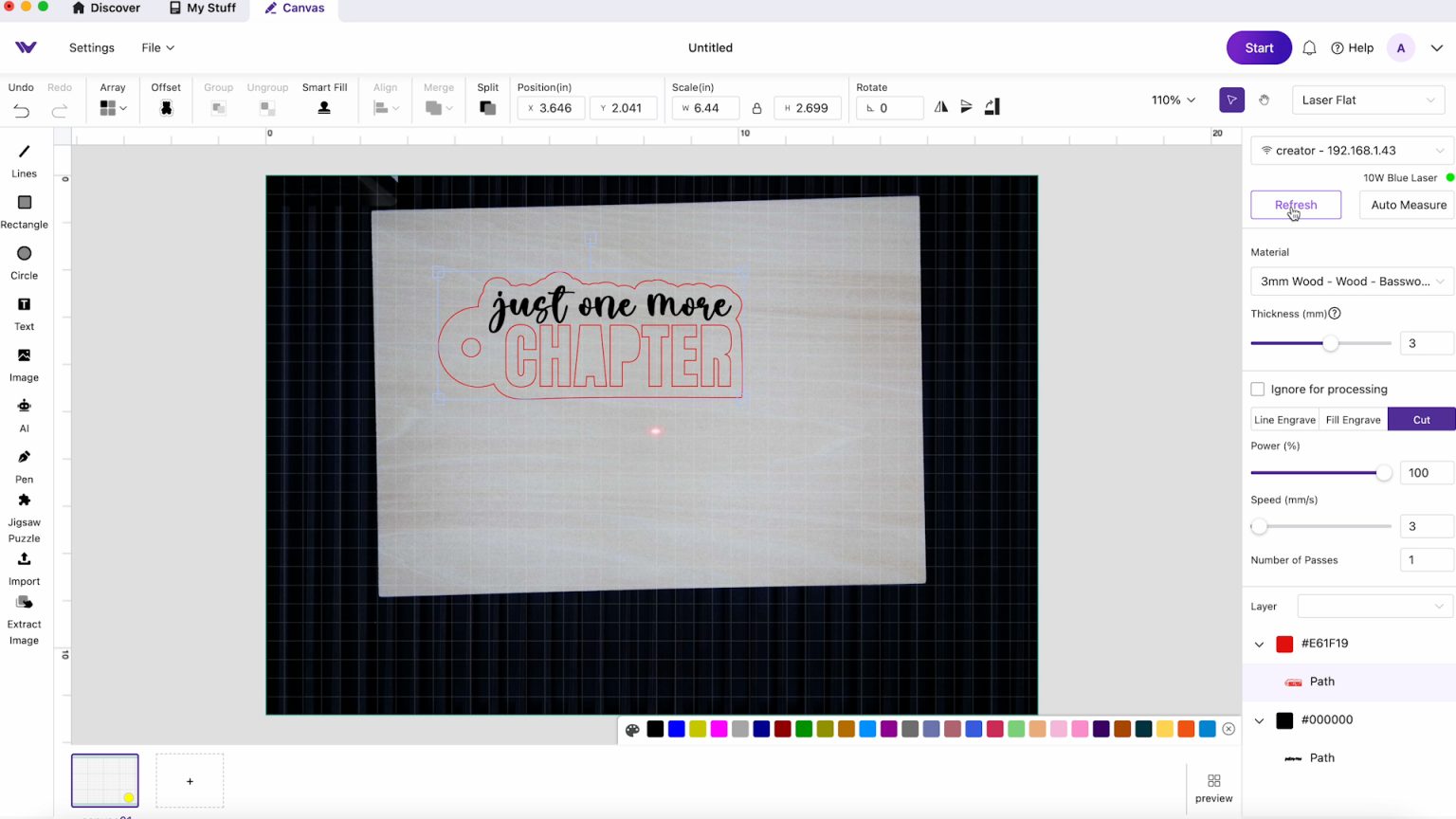 Your WeCreat Vista Laser Beginner's Guide - Angie Holden The Country ...