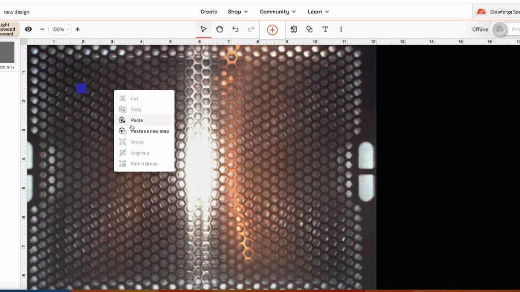 Find Laser Material Settings by Using Test Grids - Angie Holden The ...
