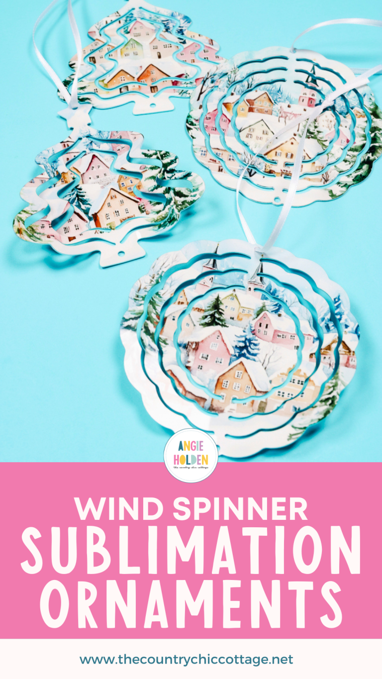 Christmas Sublimation Wind Spinner Ornaments - Angie Holden The Country ...