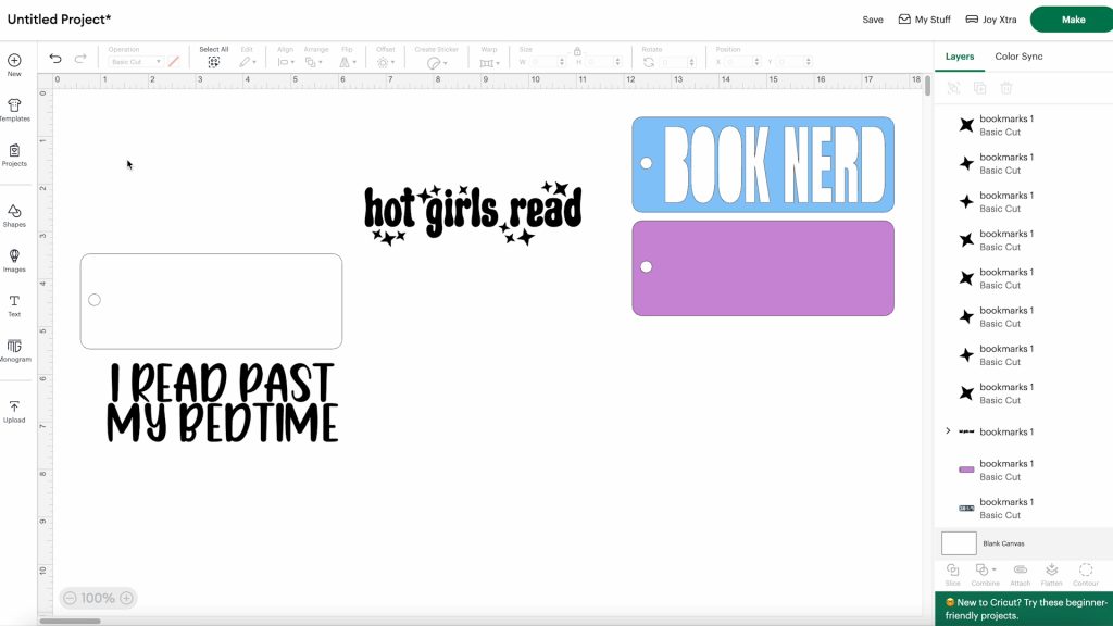 How To Make Cricut Bookmarks Three Different Ways Angie Holden The