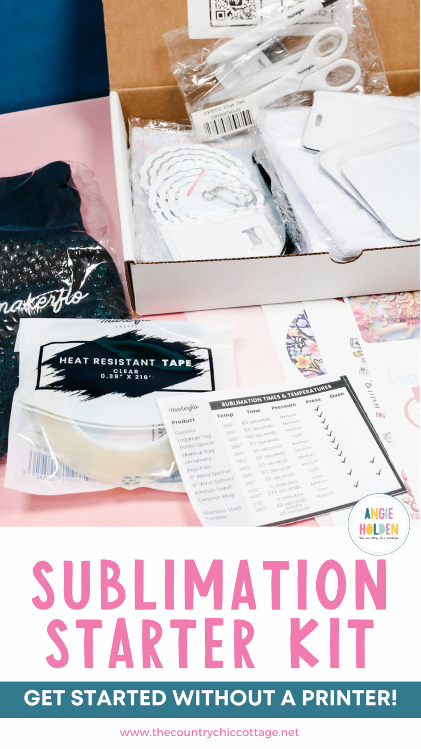 Sublimation Starter Kit: Get Started Without a Printer! - Angie Holden ...