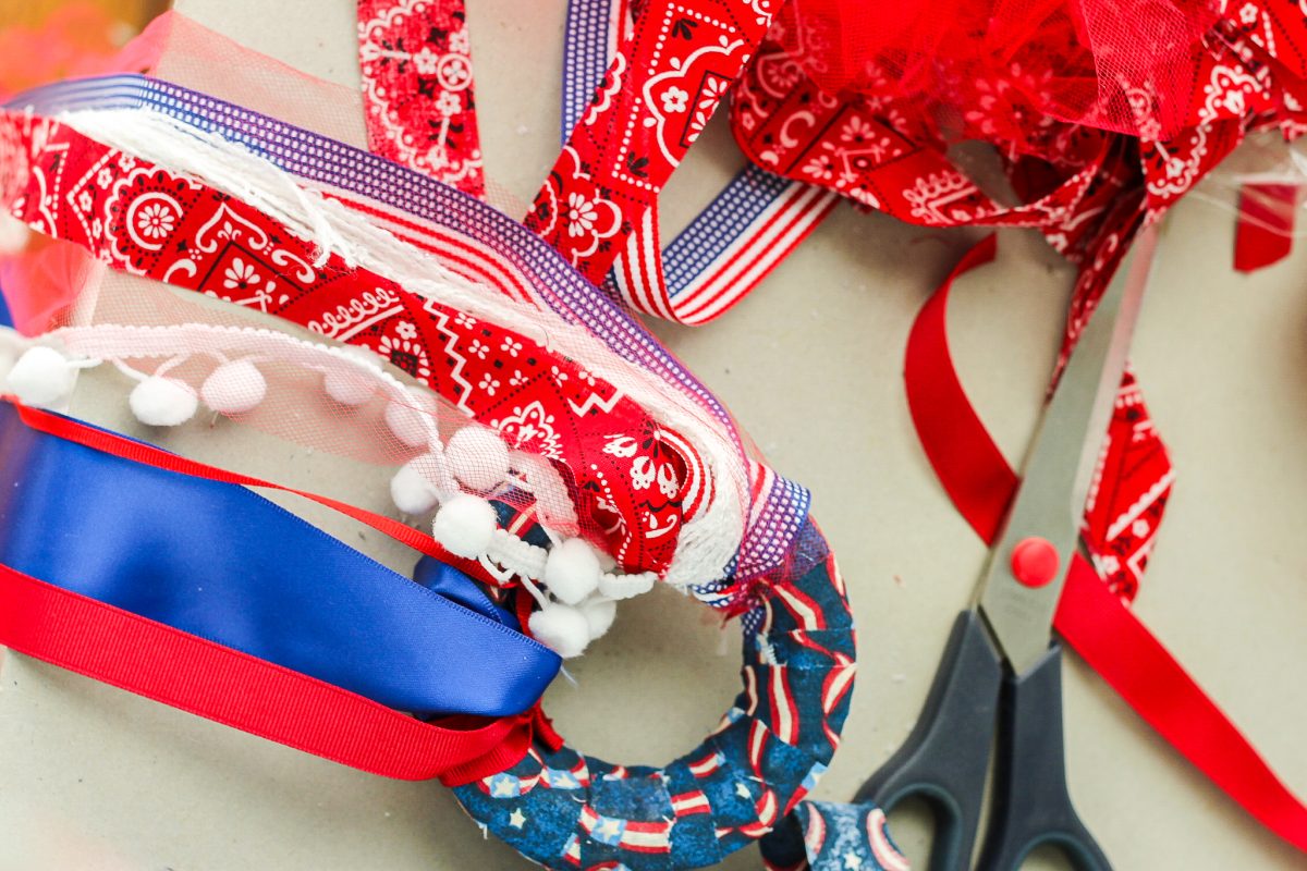 Patriotic Windsock Kids Craft Idea - Angie Holden The Country Chic Cottage