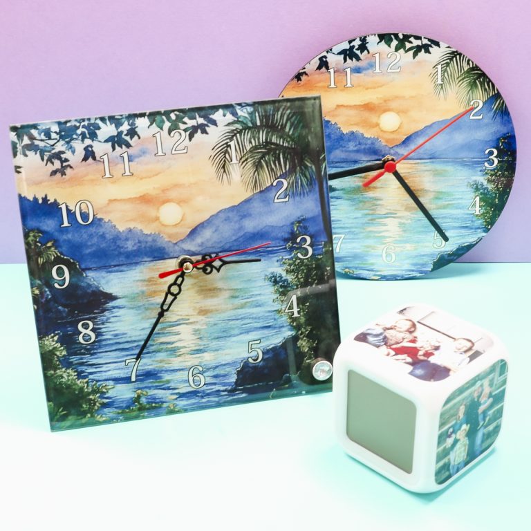 How to Make Sublimation Clocks THREE Ways! - Angie Holden The Country ...