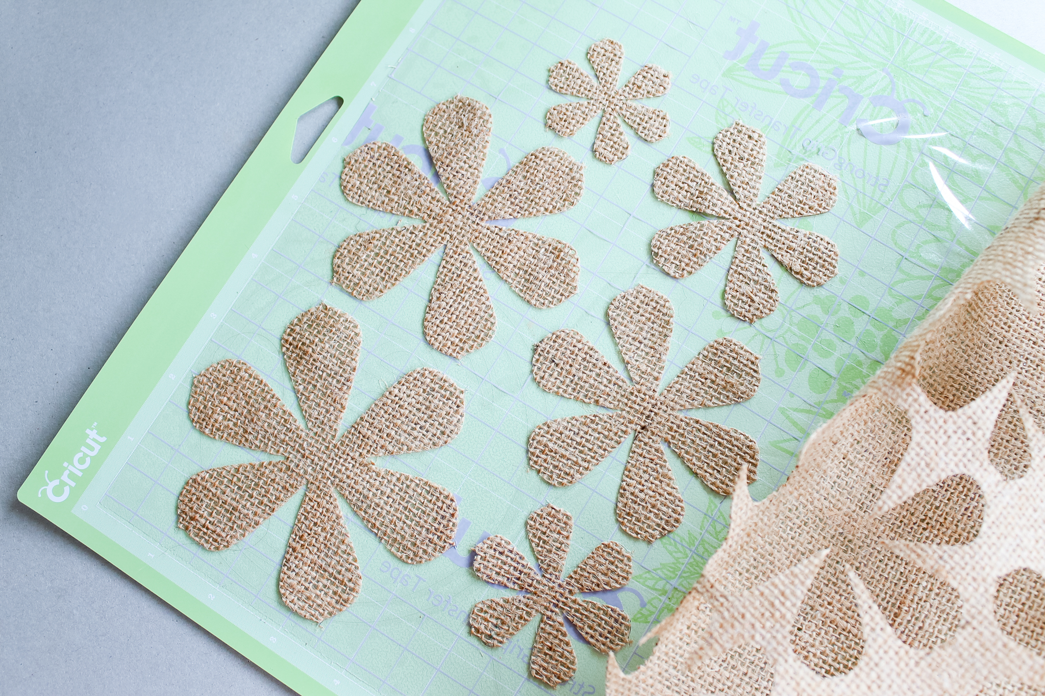 Cactus Succulent Decor: How to Make Burlap Fabric Flowers