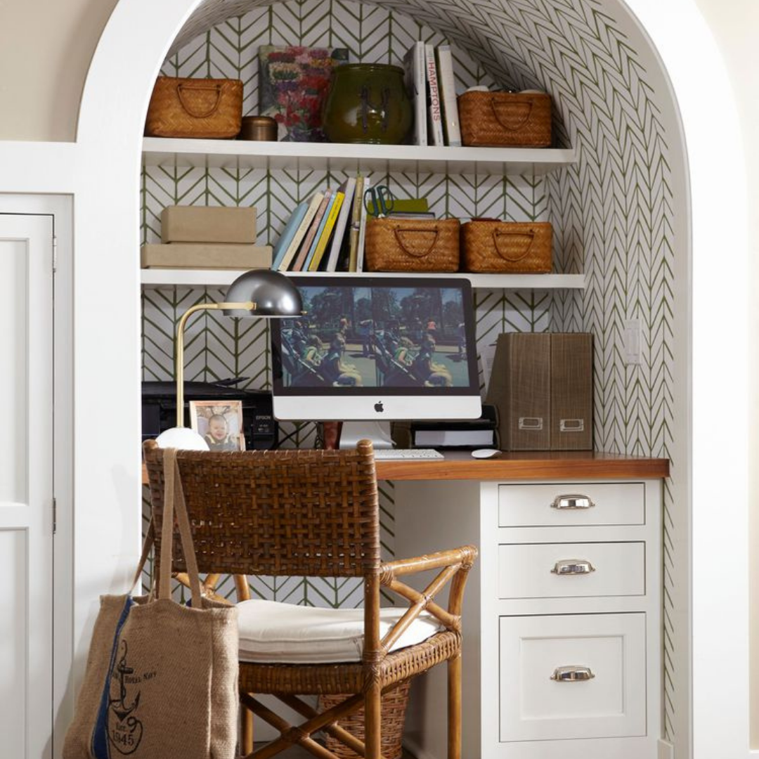 Home Office Organizing Ideas - Angie Holden The Country Chic Cottage