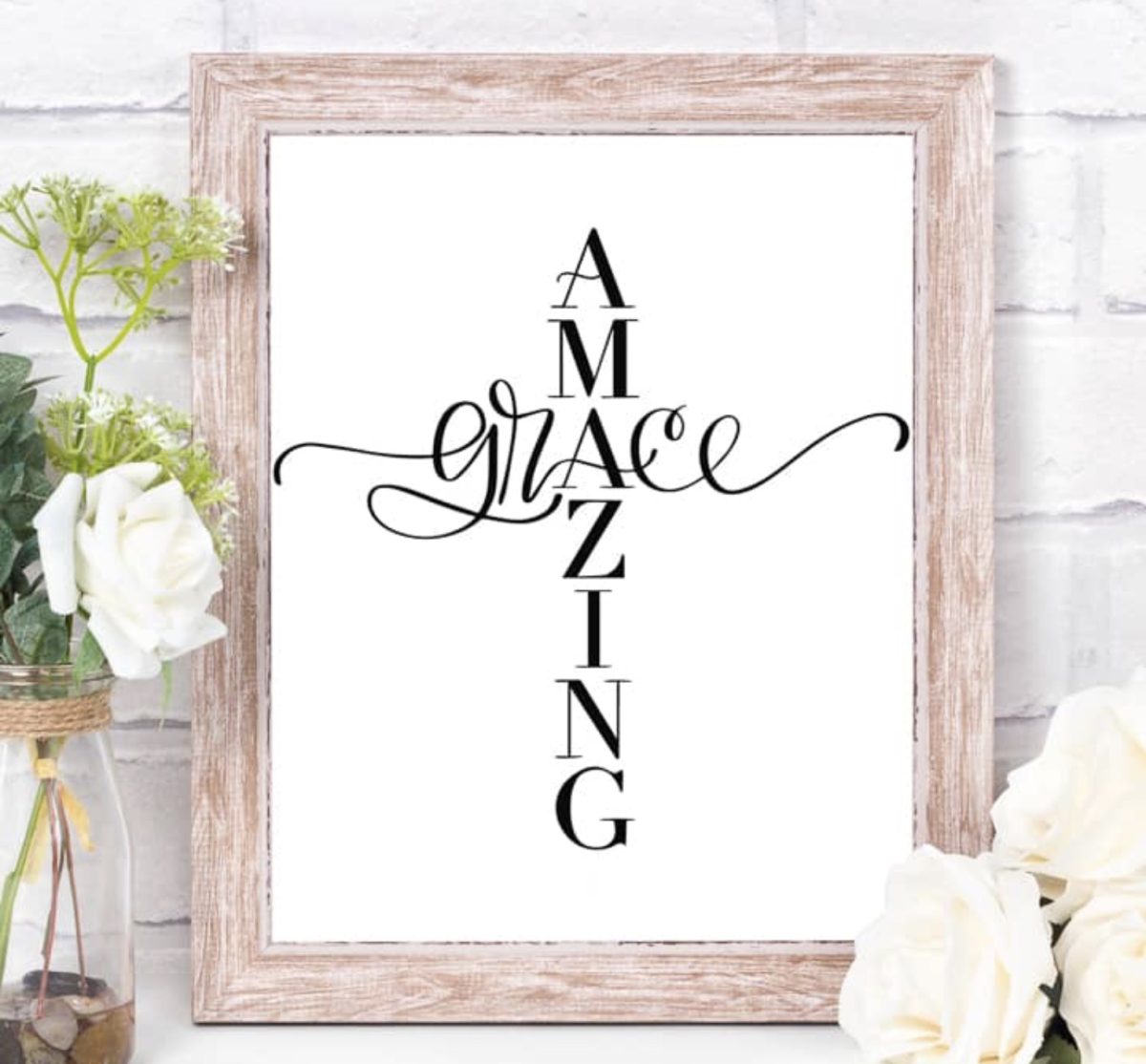 Free Amazing Grace SVG File: Perfect for Easter! - Angie Holden The ...